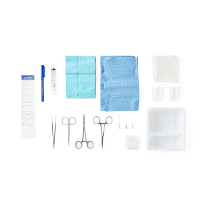 Centurion Laceration Trays with Satin Instruments | Medline Industries ...