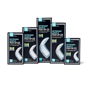 Optifoam Gentle AG+ Post-Op Foam Dressings | Medline Industries, Inc.