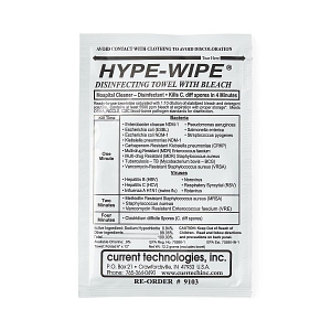 Hype-Wipe Bleach Towelettes | Medline Industries, Inc.