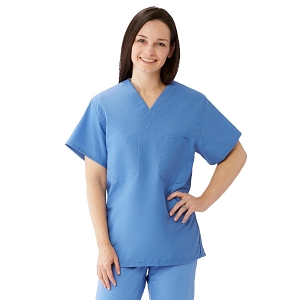 ComfortEase Unisex Reversible Scrub Tops with 2 Pockets | Medline ...