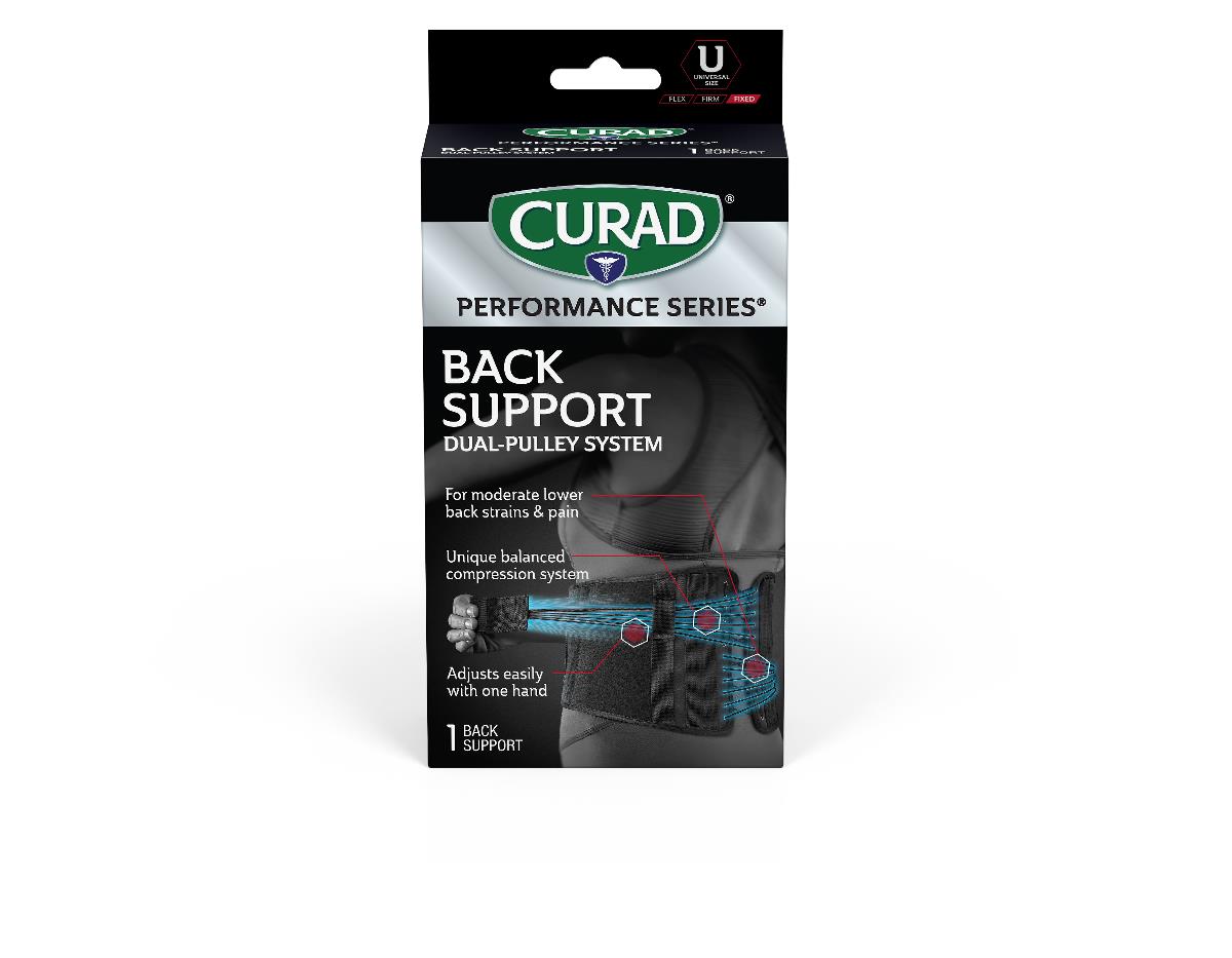 CURAD Performance Series Back Supports with Dual-Pulley | Medline