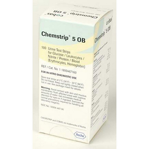Chemstrip 5 OB Urine Test Strips by Roche | Medline Industries, Inc.