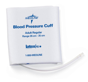Medline Disposable Vinyl 2-Tube BP Cuffs with Marquette Connector ...