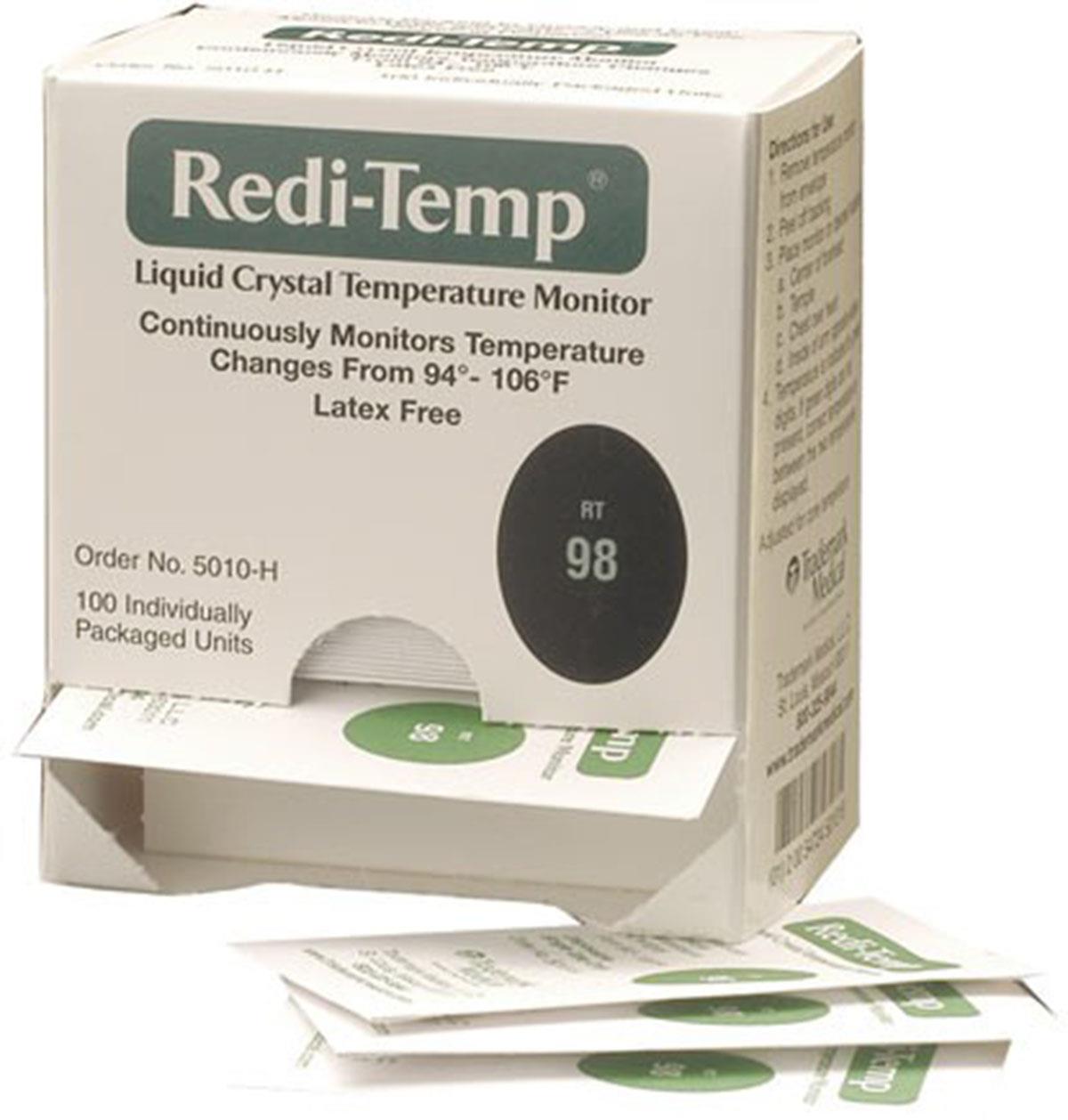 Redi-Temp Liquid Crystal Thermometer Monitor | Medline