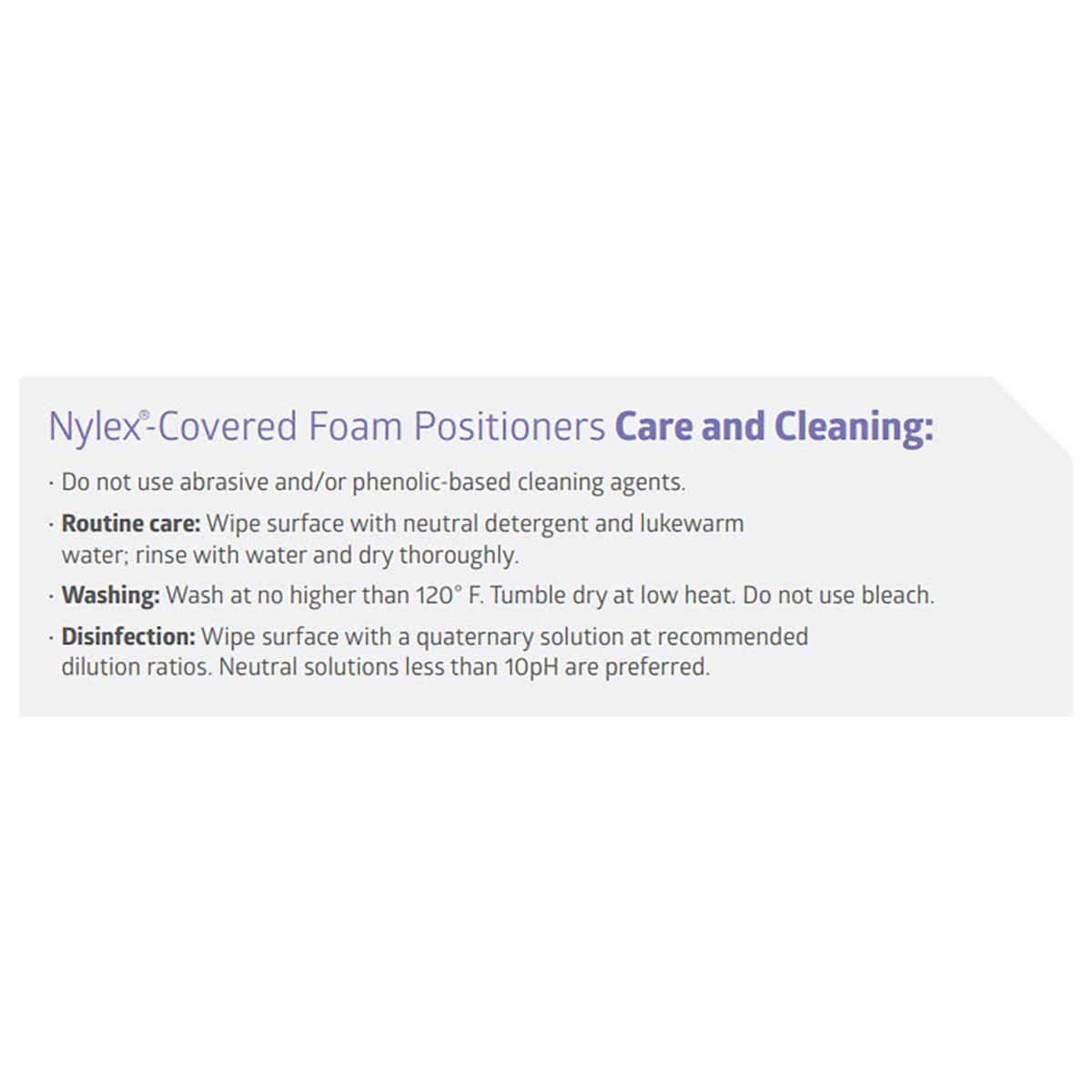 Medline Reusable Nylex-Covered Foam Head/Neck Positioner Wedge | Medline