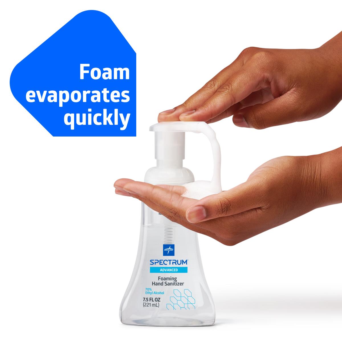 Spectrum Advanced 70% Foaming Hand Sanitizer | Medline
