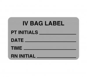 Centurion Nursing IV Bag Labels | Medline Industries, Inc.