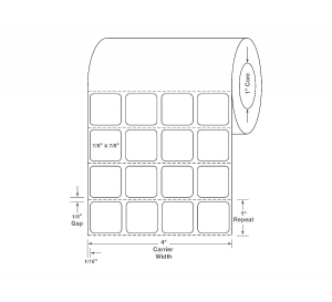 Centurion Blank DT and TT Labels with 1" Core | Medline