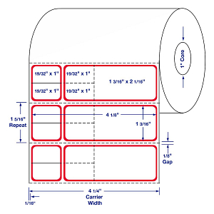 Intermec Direct Thermal Laboratory Labels | Medline Industries, Inc.