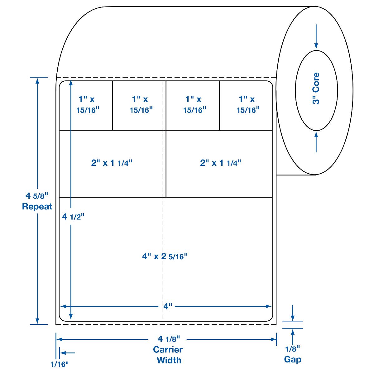 Centurion Direct Thermal Printer Labels with 3" Core | Medline
