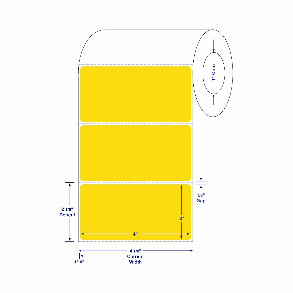 Centurion Direct Thermal Printer Labels with 3" Core | Medline