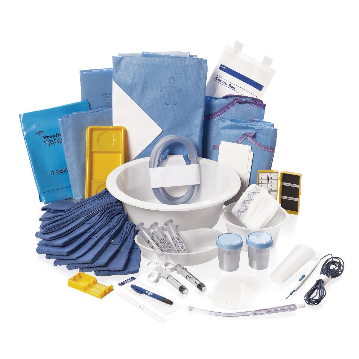 Medline Vascular Access Standard Trays | Medline