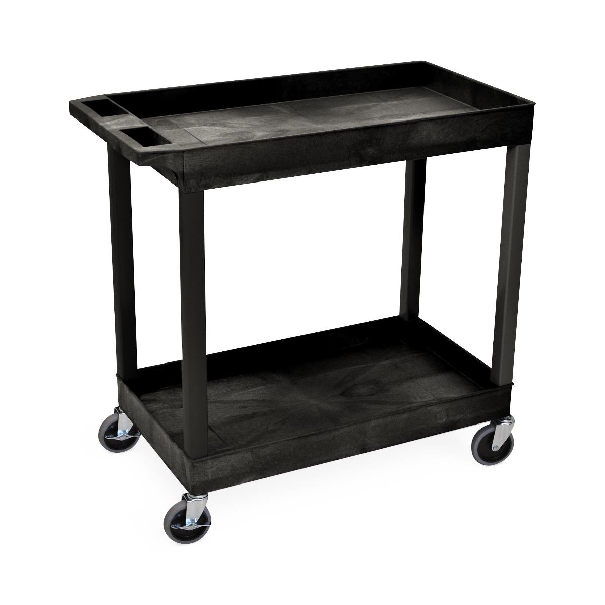 HDPE 3-Shelf Serving Cart | Medline