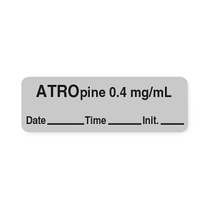Centurion Atropine Labels | Medline
