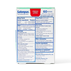 Salonpas Pain Relieving Gel Patches | Medline Industries, Inc.