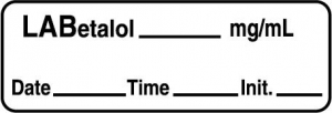 Centurion Labetalol Labels | Medline Industries, Inc.
