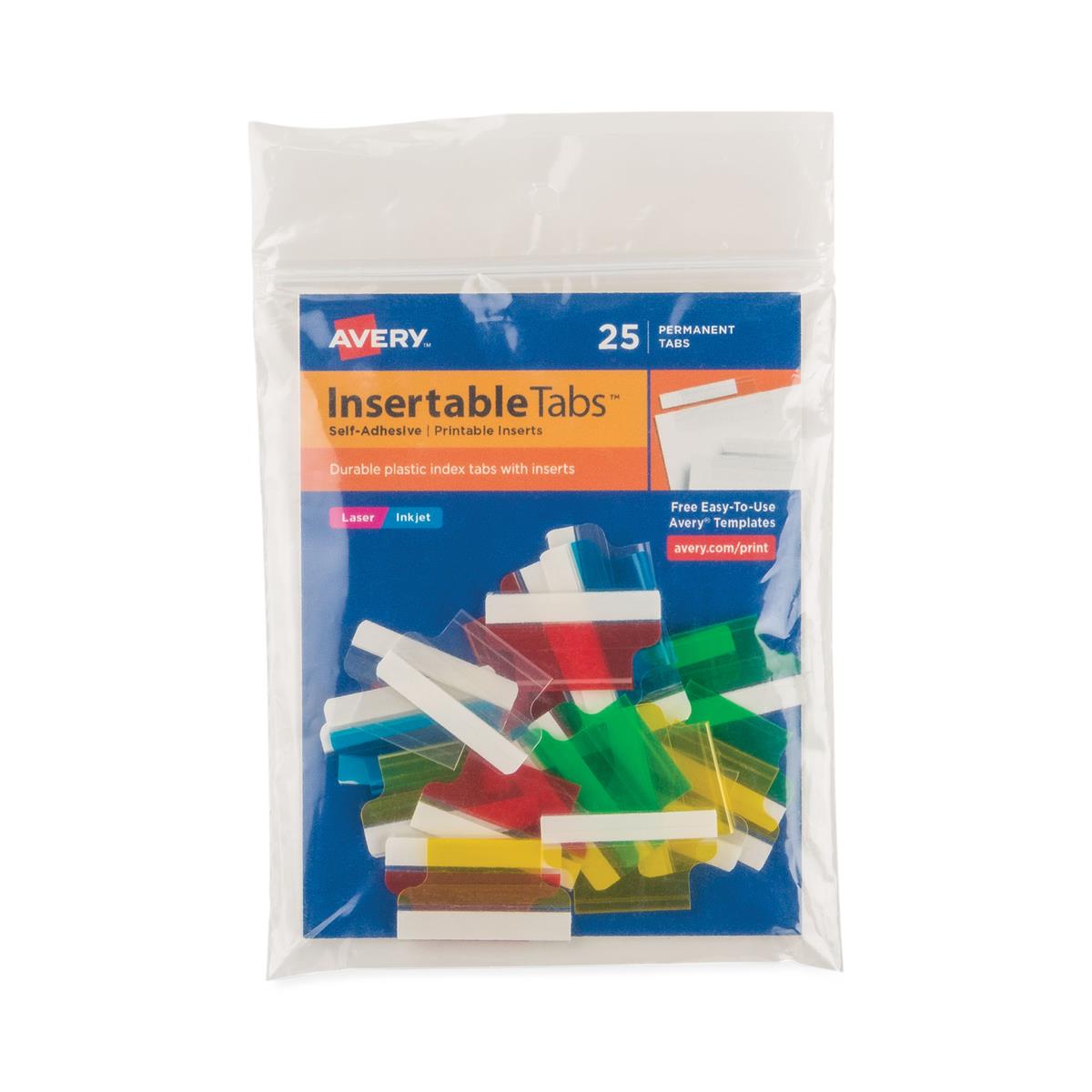 Self-Adhesive Tabs with Printable Inserts | Medline