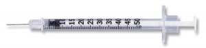 BD Lo-Dose Insulin Syringes with Fixed Needle | Medline Industries, Inc.