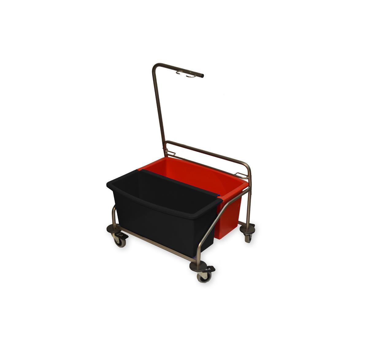 Cleanroom Mop Carts with Buckets | Medline