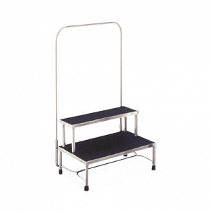 Two-Step Stainless Steel Foot Stools | Medline Industries, Inc.