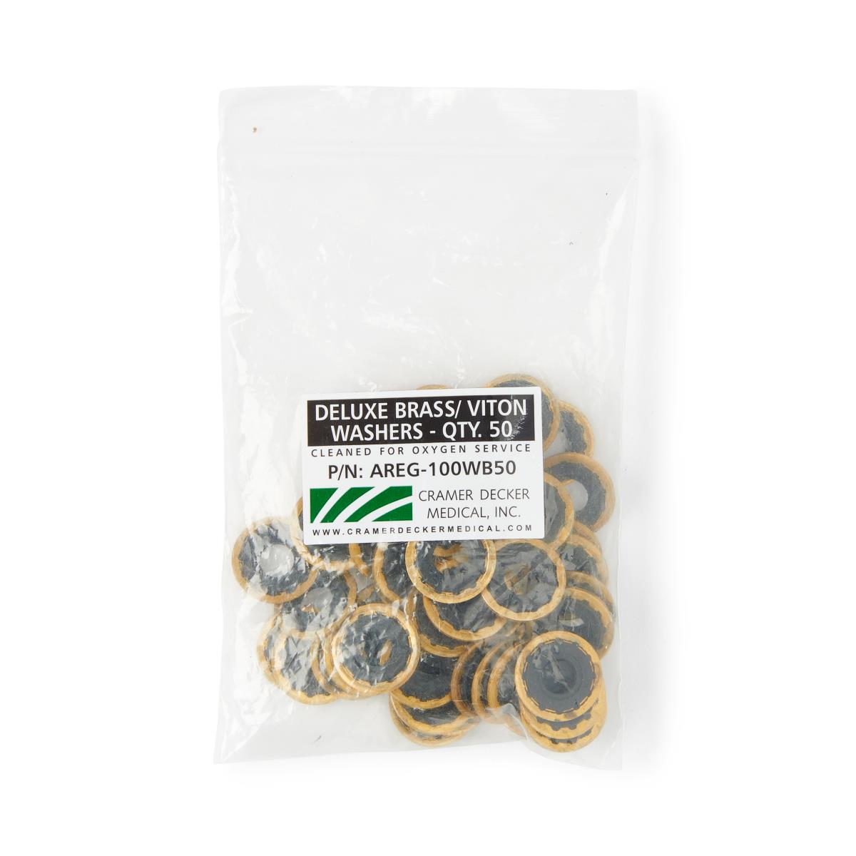 Meret Brass/Viton Respiratory Regulator Washer Packs | Medline