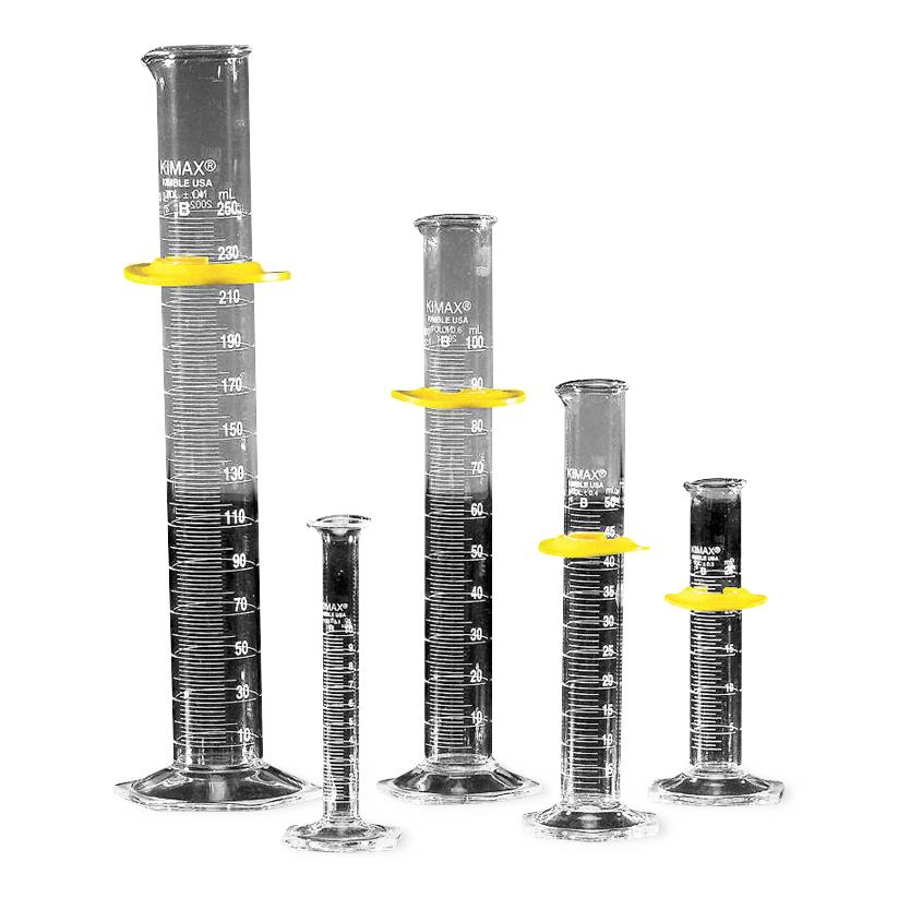 Kimble Class B Cylinder Starter Pack with Single Metric Scale | Medline