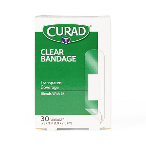 CURAD Clear Adhesive Bandages | Medline