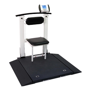 Portable Wheelchair Scales with Handrails | Medline Industries, Inc.