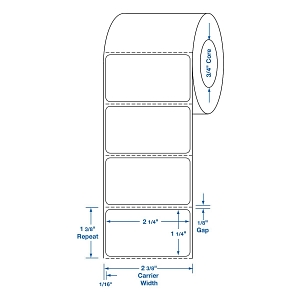 Centurion Direct Thermal Printer Blank Labels | Medline Industries, Inc.