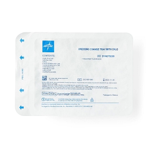 Medline Central Line Dressing Trays with Chlorascrub | Medline ...