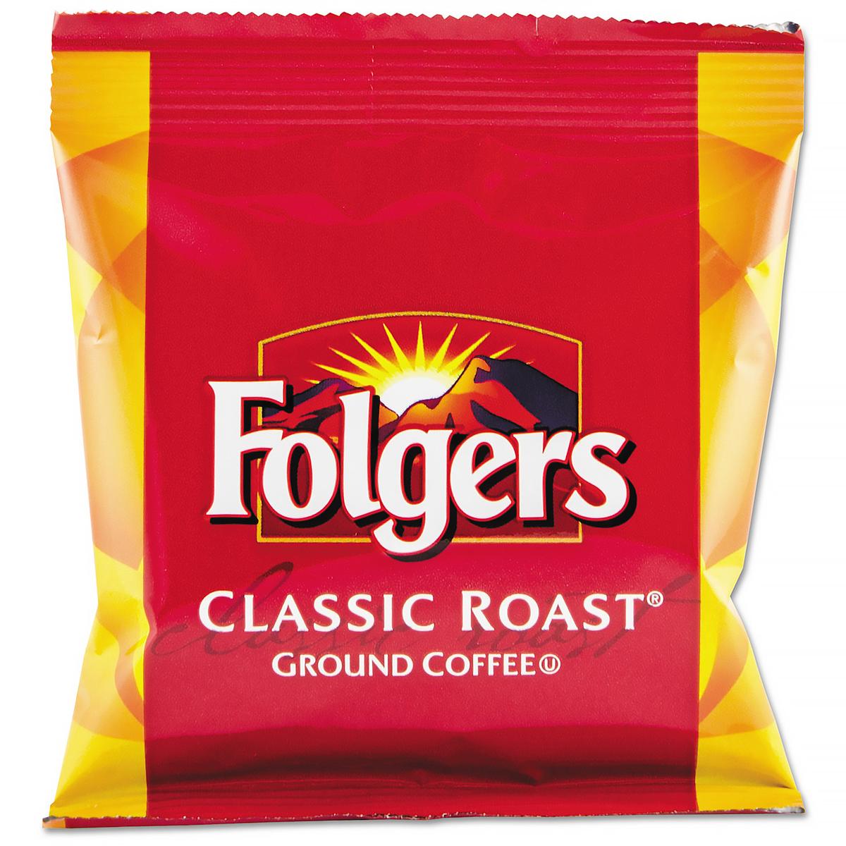 Folgers Classic Roast Ground Coffee Single-Serving Packets | Medline