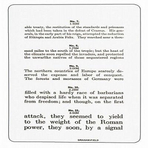 Graham-Field Jaeger Reading Eye Chart | Medline Industries, Inc.