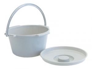 Autoclavable Commode Pail with Cover | Medline Industries, Inc.