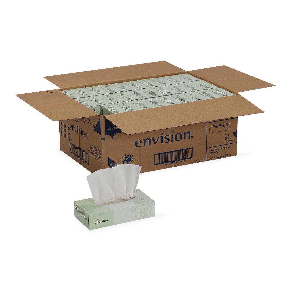 Pacific Blue Basic 2-Ply Facial Tissue | Medline