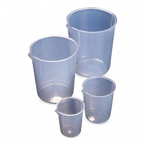 Tapered Polypropylene Molded Graduation Beakers | Medline Industries, Inc.