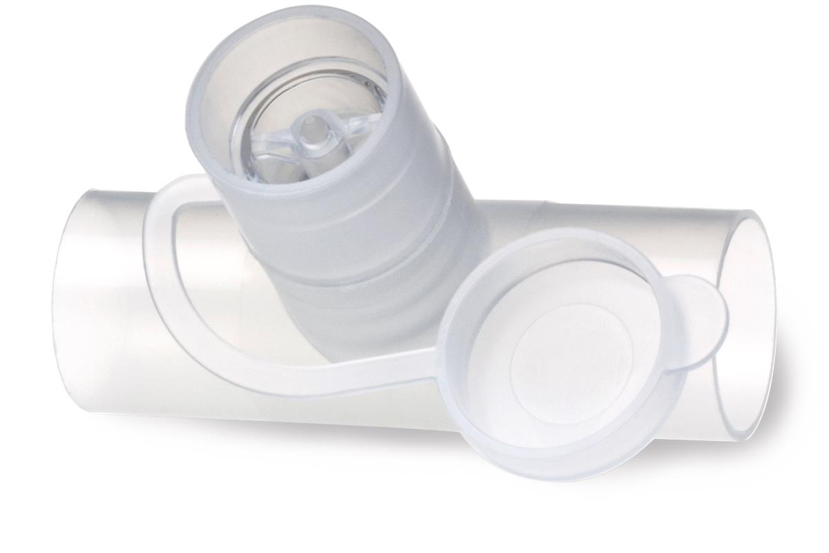 Medline Hudson RCI Valved Tee Adapter | Medline