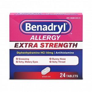 Benadryl Allergy Relief Tablets by J&J | Medline Industries, Inc.