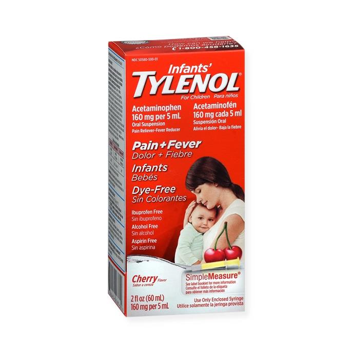 Tylenol Infant Dye-Free Cherry Syrup | Medline