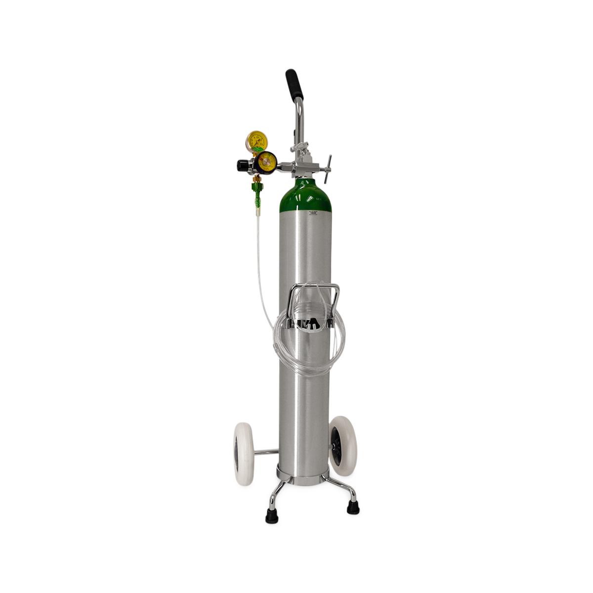 Portable Oxygen Tank On Wheels