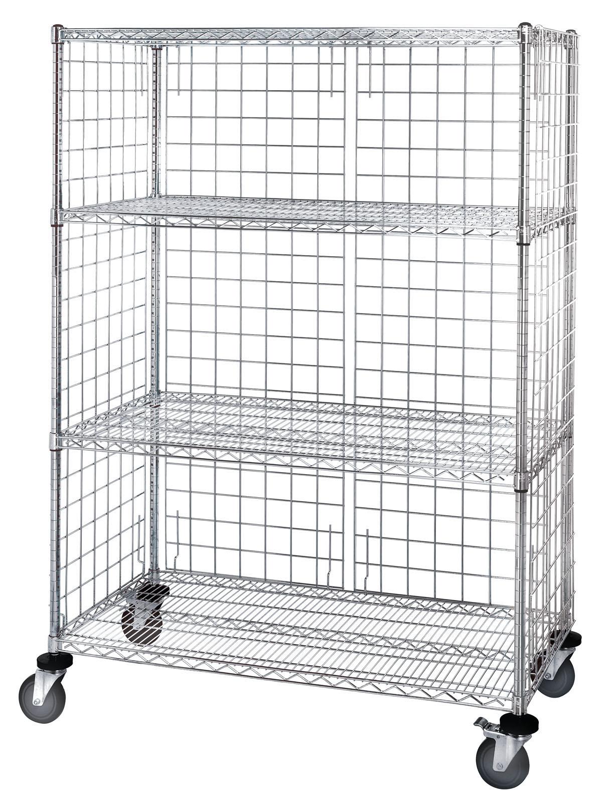 Quantum Three-Sided Enclosure Carts | Medline