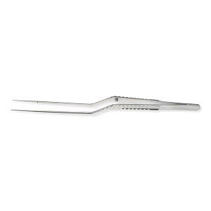 Stainless Steel Bayonet Blunt-Tip Forceps | Medline Industries, Inc.