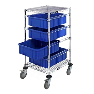 MarketLab Divider Box Cart | Medline Industries, Inc.