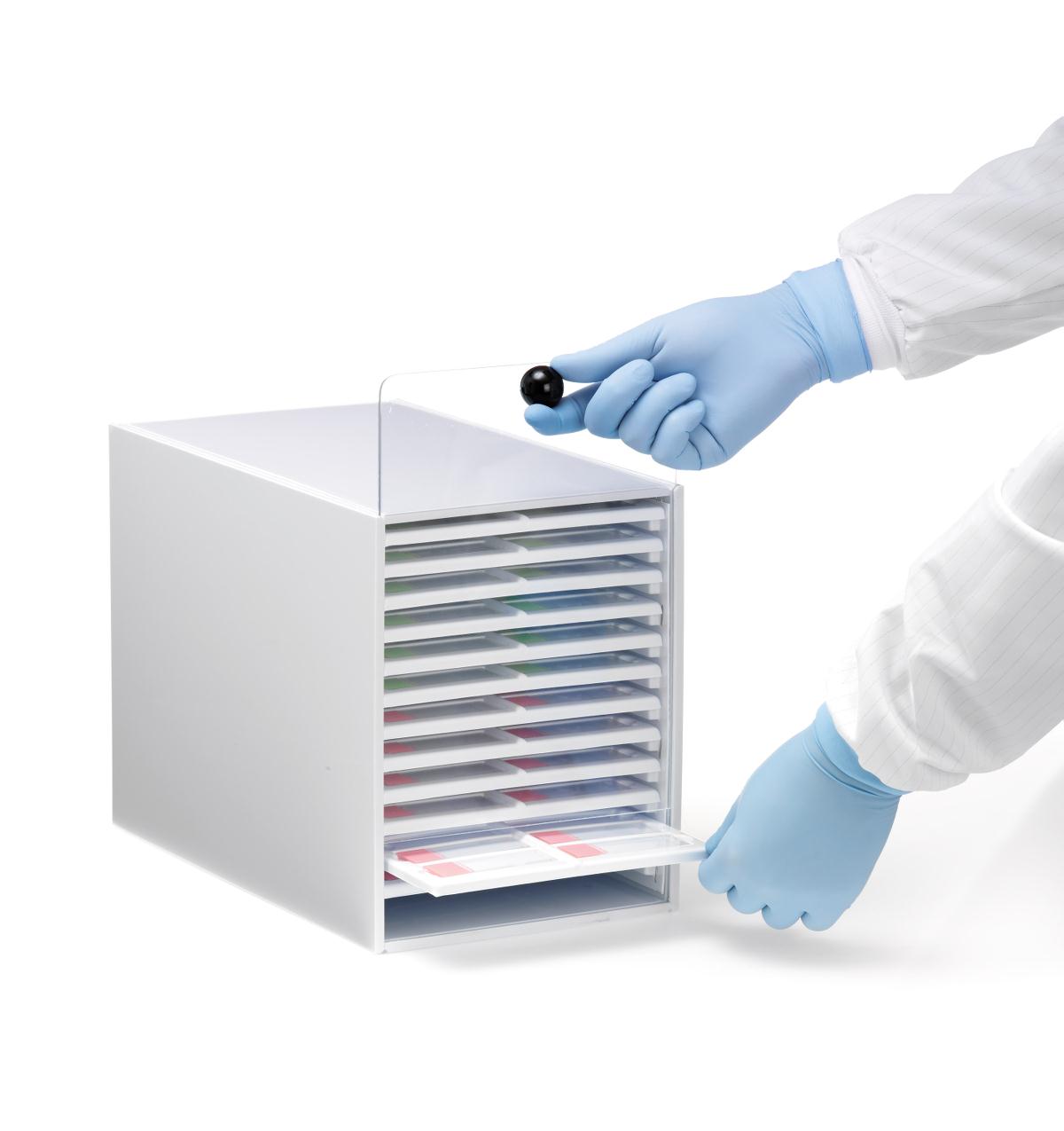 Benchtop Slide Tray Storage Cabinet | Medline