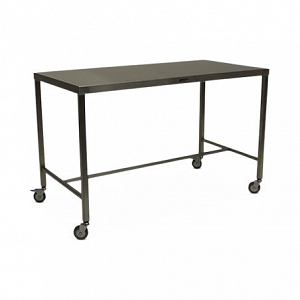 Stainless Steel Tables with H-Braces and Casters | Medline Industries, Inc.