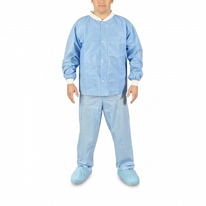 Halyard SMS Medium-Weight Lab Jackets | Medline Industries, Inc.