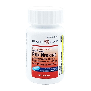 Acetaminophen PM Extra-Strength Caplets | Medline Industries, Inc.