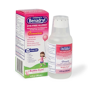 Children's Benadryl Dye-Free Allergy Liquid | Medline Industries, Inc.