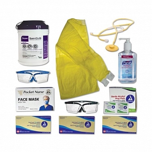 Pocket Nurse Isolation Cart Refill Bundles | Medline Industries, Inc.