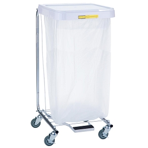 Single Hamper Stand with Foot Pedal | Medline Industries, Inc.