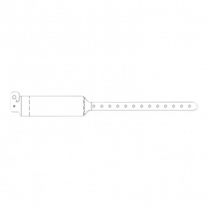 UAL Adult Patient Identification Cover Seal Wristbands | Medline ...